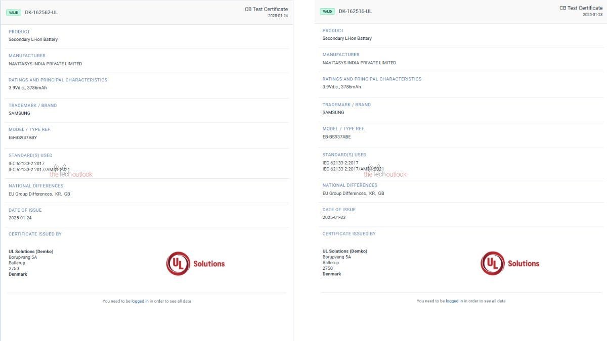Samsung Galaxy S25 Edge’s battery capacity confirmed through ...